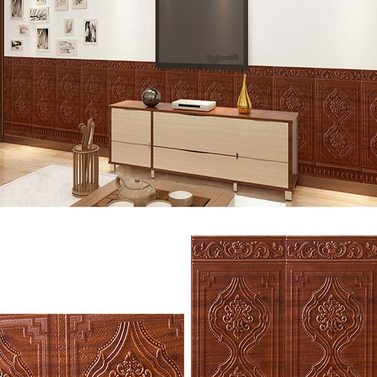 Modern 3D Wainscoting Waterproof Peel and Stick Indoor Wallboard ...