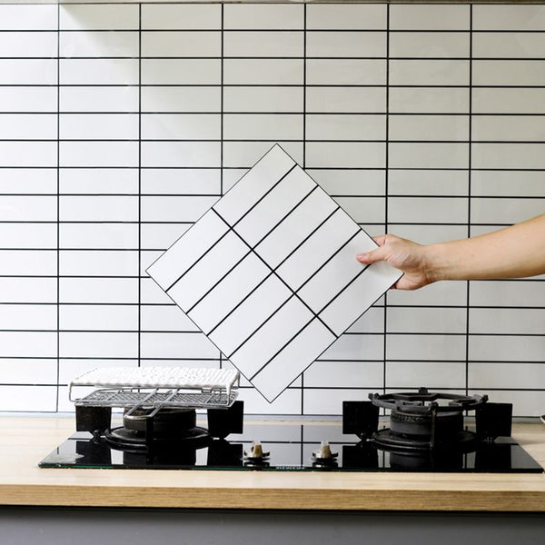 Plastic Peel and Stick Tiles Modern Peel and Stick Tiles for Kitchen ...