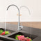 Contemporary Single Handle Kitchen Faucet Water Purification Direct ...