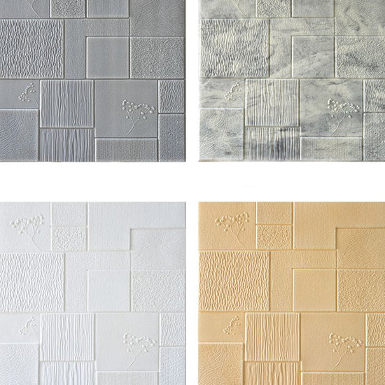 Waterproof Wall Ceiling 3D Faux Stone Foam Peel and Stick Living Room ...