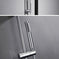 Contemporary Chrome Bath Faucet Trim Swivel Wall Mounted with Hand ...