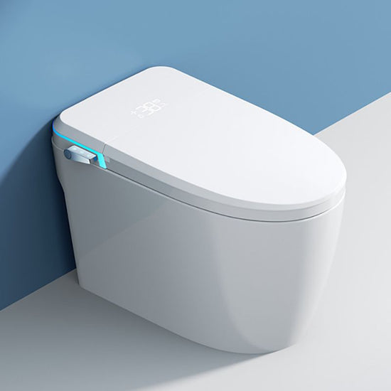 Contemporary Siphon Jet Toilet Bowl All-In-One Toilet with Vitreous ...