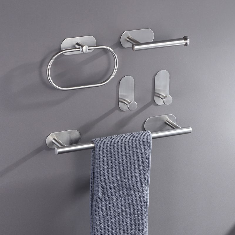 Stainless Steel Bathroom Hardware Set Modern Minimalist Bathroom ...