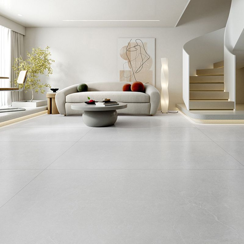 Solid Color Rectangle Floor Tile Straight Edge Indoor Floor Tile ...