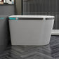 Modern Ceramic Flush Toilet Concealed Tank Toilet Bowl for Washroom ...