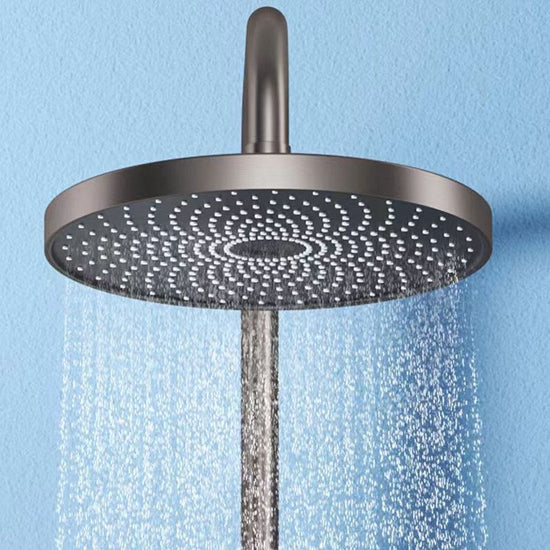 Modern Wall Mounted Shower System Dual Shower Head Shower Set - Clearhalo