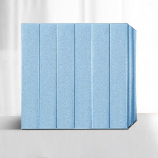 Solid Color 3D Embossed Wall Panel Waterproof Foam Indoor Wall Tile ...