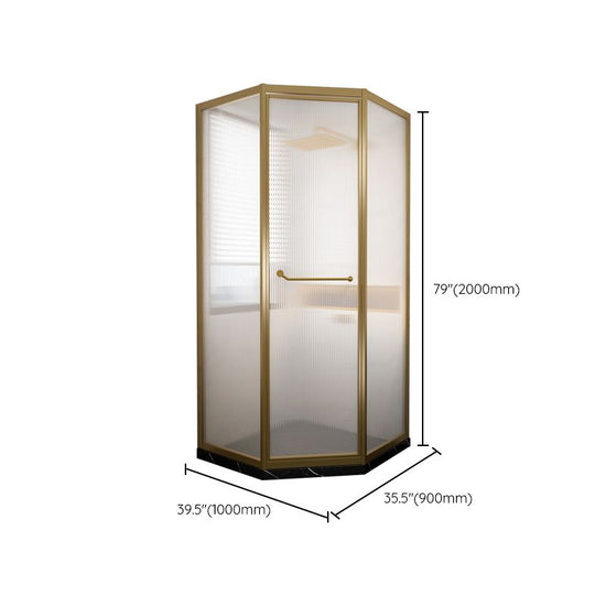 Framed Silver Shower Enclosure Clear Easy Clean Glass Shower Enclosure ...