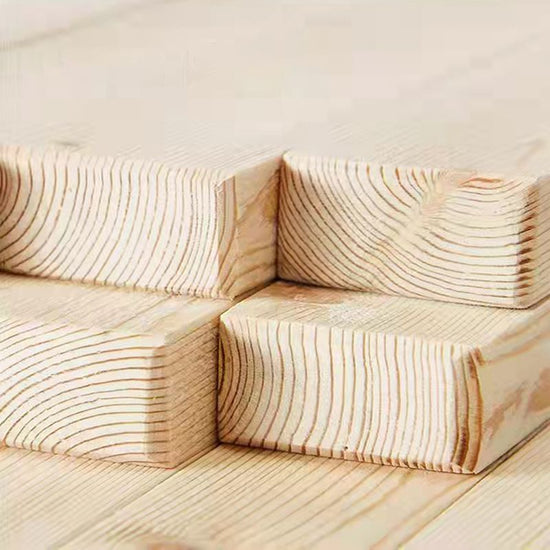 4-Slat Wood Floor Tiles Interlocking Installation Floor Board Tiles ...