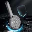 5-Spray Patterns Handheld Shower Head High Flow Wall-Mount Showerhead ...