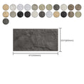 Textured Stacked Stone Singular Tile Mixed Material Wall Tile - Clearhalo