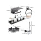 Contemporary Bathroom Accessory As Individual Or As a Set in Grey Metal ...