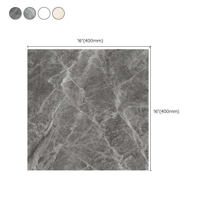Modern Style Floor Tile Straight Edge Rectangle Stone Appearance Floor ...
