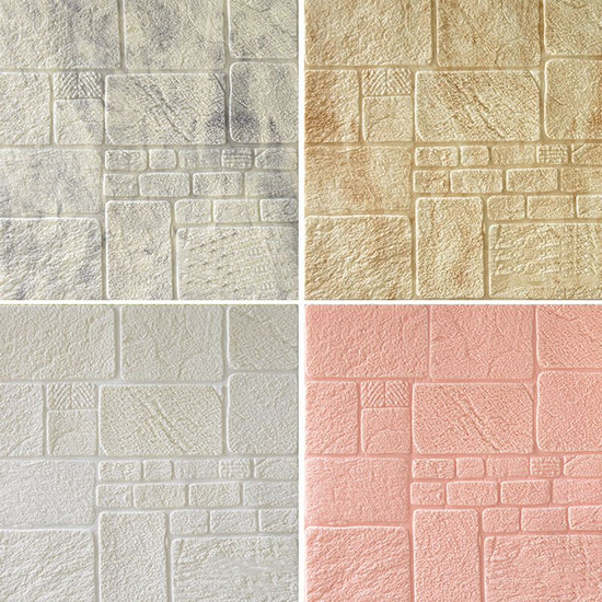 3D Artificial Stone Panel Wall Industrial Style Home Living Room Wall ...