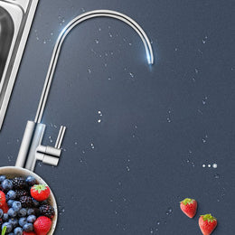 Contemporary Single Handle Kitchen Faucet Water Purification Direct ...