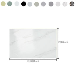 Single Tile Wallpaper Modern PVC Peel and Stick Wall Tile with ...
