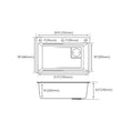 Classic Kitchen Sink Stainless Steel Drop-In Friction Resistant Kitchen ...