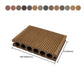 Outdoor Flooring Wooden Striped Pattern Waterproof Floor Board - Clearhalo