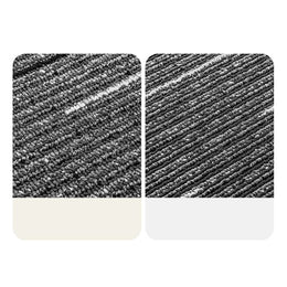 Modern Carpet Tile Level Loop Striped Print Interlocking Non-Skid Tiles ...