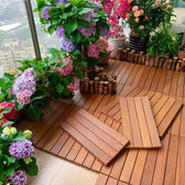 Outdoor Patio Water-resistant Composite Wooden Snapping Deck Plank ...