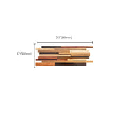 Solid Wood Wall Plate Modern Minimalist Home Living Room Wall Panel (1 ...