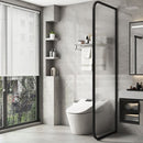 Frame Tempered Fixed Glass Panel Metal Fixed Glass Panel with Square ...
