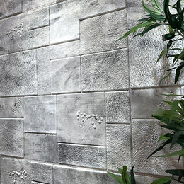 Waterproof Wall Ceiling 3D Faux Stone Foam Peel and Stick Living Room ...