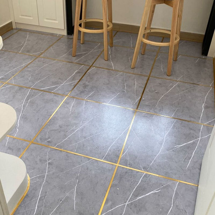 Modern Vinyl Floor Tiles Peel & Stick Marble Printed PVC Flooring ...