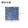 Square Colours Tile Engineered Stone Singular Tile for Kitchen - Clearhalo
