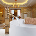 Lever Handle Vanity Sink Faucet Country Low Arc Faucet Single Hole ...