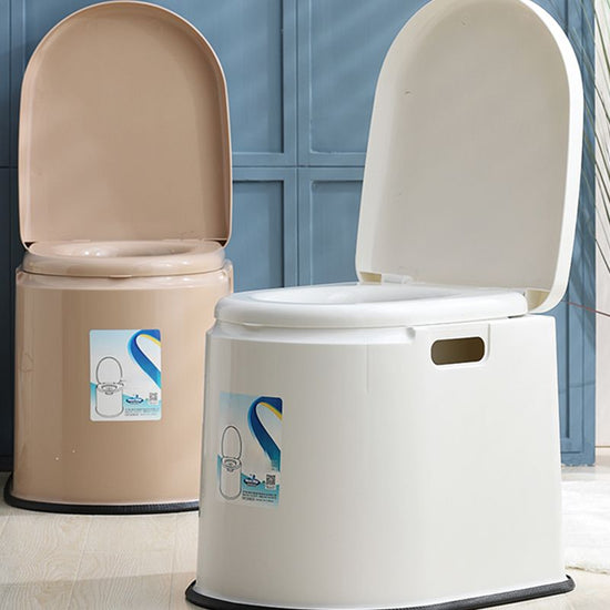 Contemporary Plastic Urine Toilet Floor Mounted Toilet Bowl with Seat ...