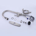 Kitchen Faucet Smoked Pull Rod Handle Cold and Hot Controlled Kitchen ...