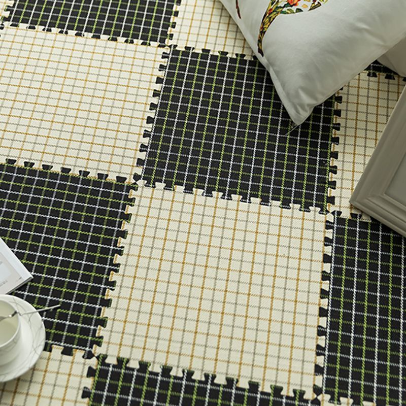 Non-Skid Carpet Tiles Indoor Interlocking Carpet Tiles with Scratch ...