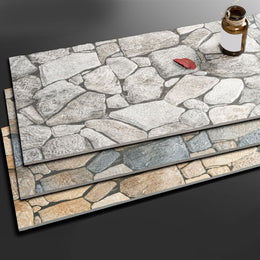 Rectangle Wall Tile Straight Edge Stacked Stone Design Wall Tile ...