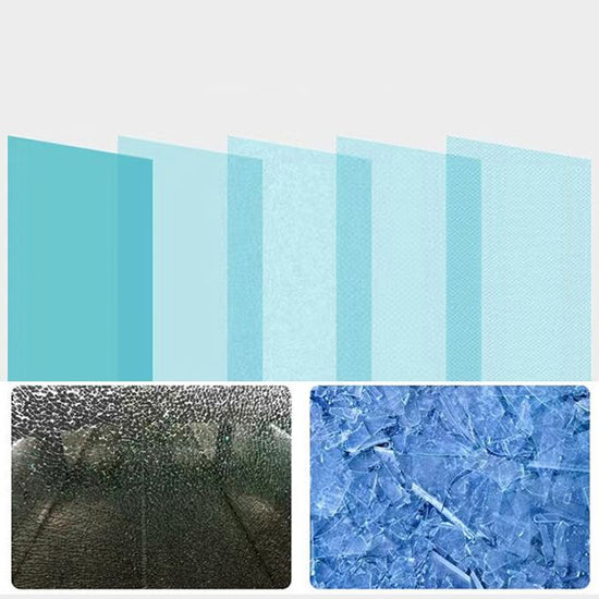 Patterned Bath Fixed Panel Metal Tempered Fixed Glass Panel with Square ...