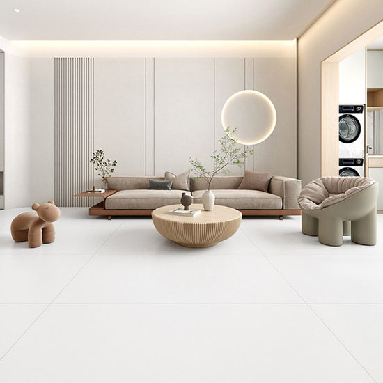 Solid Color Rectangle Floor Tile Straight Edge Indoor Floor Tile ...