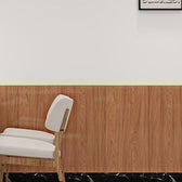 PVC Wall Paneling Rectangle Waterproof Wooden Effect Wall Paneling for ...