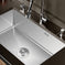 Single Bowl Kitchen Sink Stainless Steel Rectangular Undermount Kitchen ...