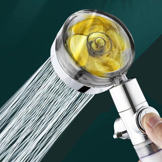 Adjustable Shower Head Modern Round Shower Combo with Single Setting ...