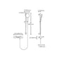 Shower Set Bathroom Shower Full Copper Household Shower Head - Clearhalo
