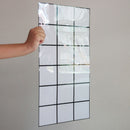 Modern Peel & Stick Field Tile Plastic Rectangular Grid 5 Pack ...