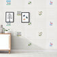 Modern Wall Panel Cartoon Print Peel and Stick Waterproof Wall Paneling ...