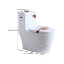 Traditional All-In-One Flush Toilet Floor Mount Urine Toilet for ...
