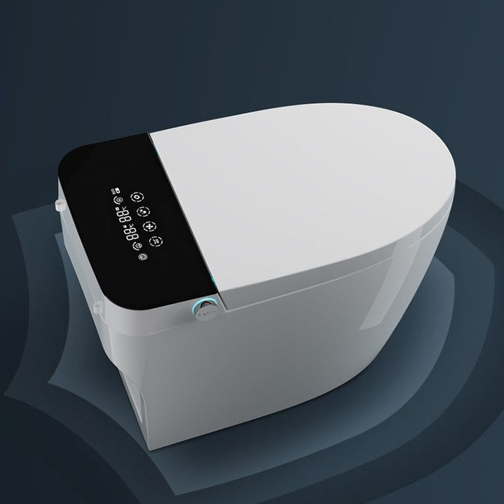 Contemporary One Piece Toilet Concealed Tank Toilet Bowl for Washroom ...