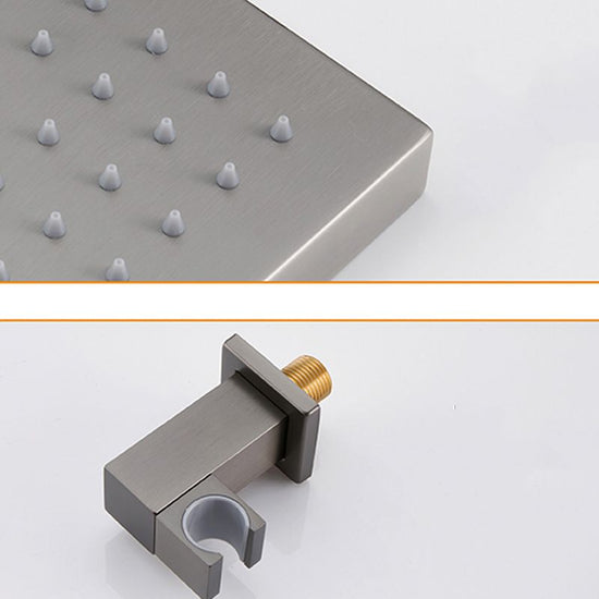 Contemporary Square Shower Trim Wall Mounted Shower Set for Bathroom ...