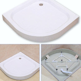 Corner Round Framed Shower Kit Double Sliding Double Sliding Shower Kit ...
