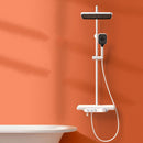 Modern Wall Mounted Adjustable Water Flow Shower Faucet Shower Hose ...