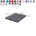 Carpet Floor Tile Level Loop Interlocking Non-Skid Carpet Tiles - Clearhalo