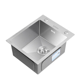 Classic Style Kitchen Sink Drop-In Stainless Steel Corrosion Resistant ...