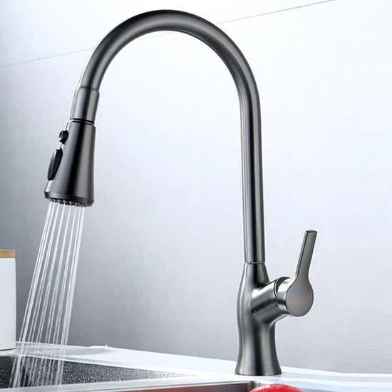 Contemporary Kitchen Sink Stainless Steel Friction Resistant Drop-In ...